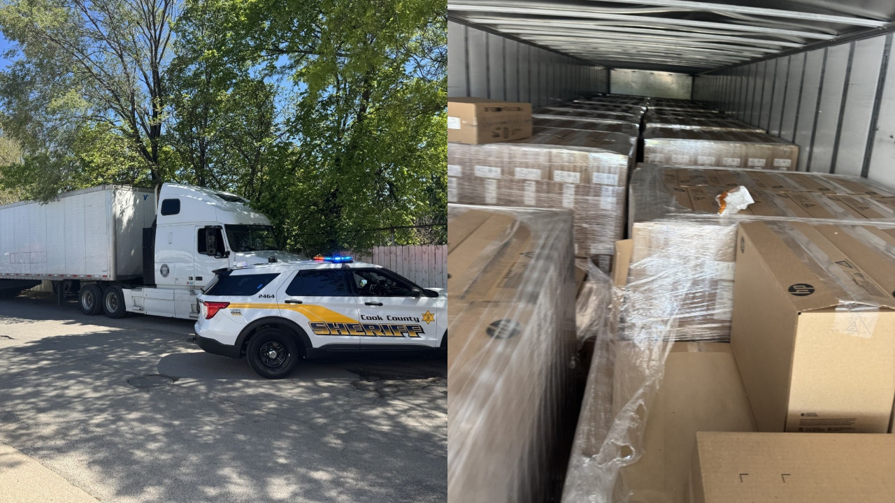 Cook County deputies recover $1.5M in stolen laptops from Chicago trailer
