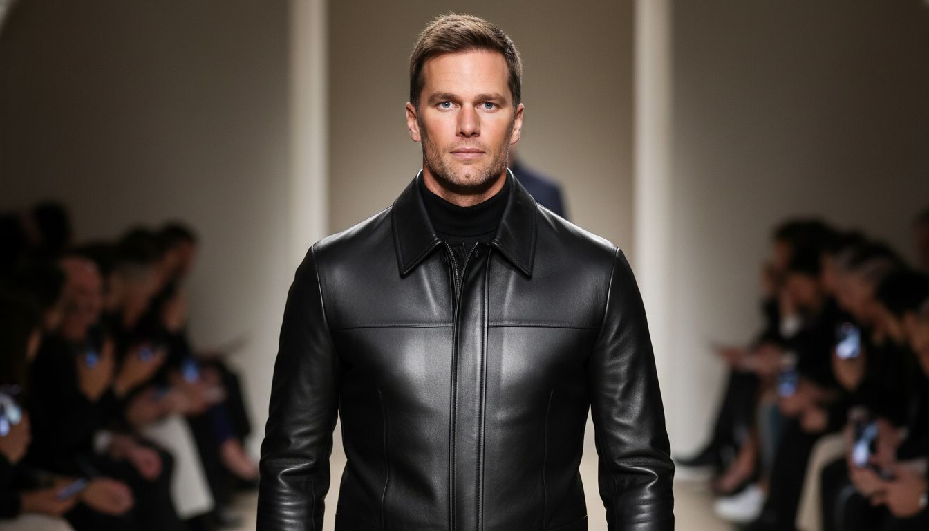 Tom Brady’s latest venture: fashion model