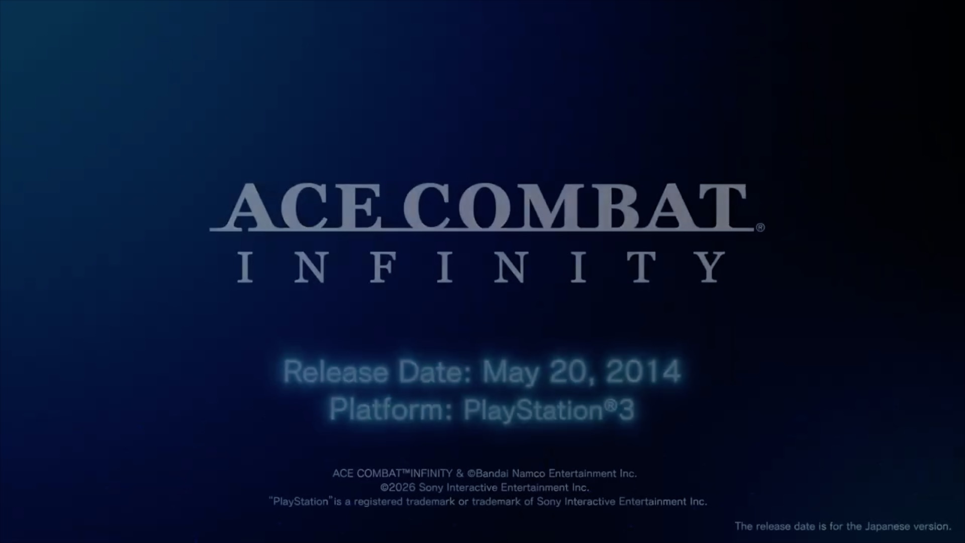 Ace Combat Infinity official 30th anniversary teaser trailer