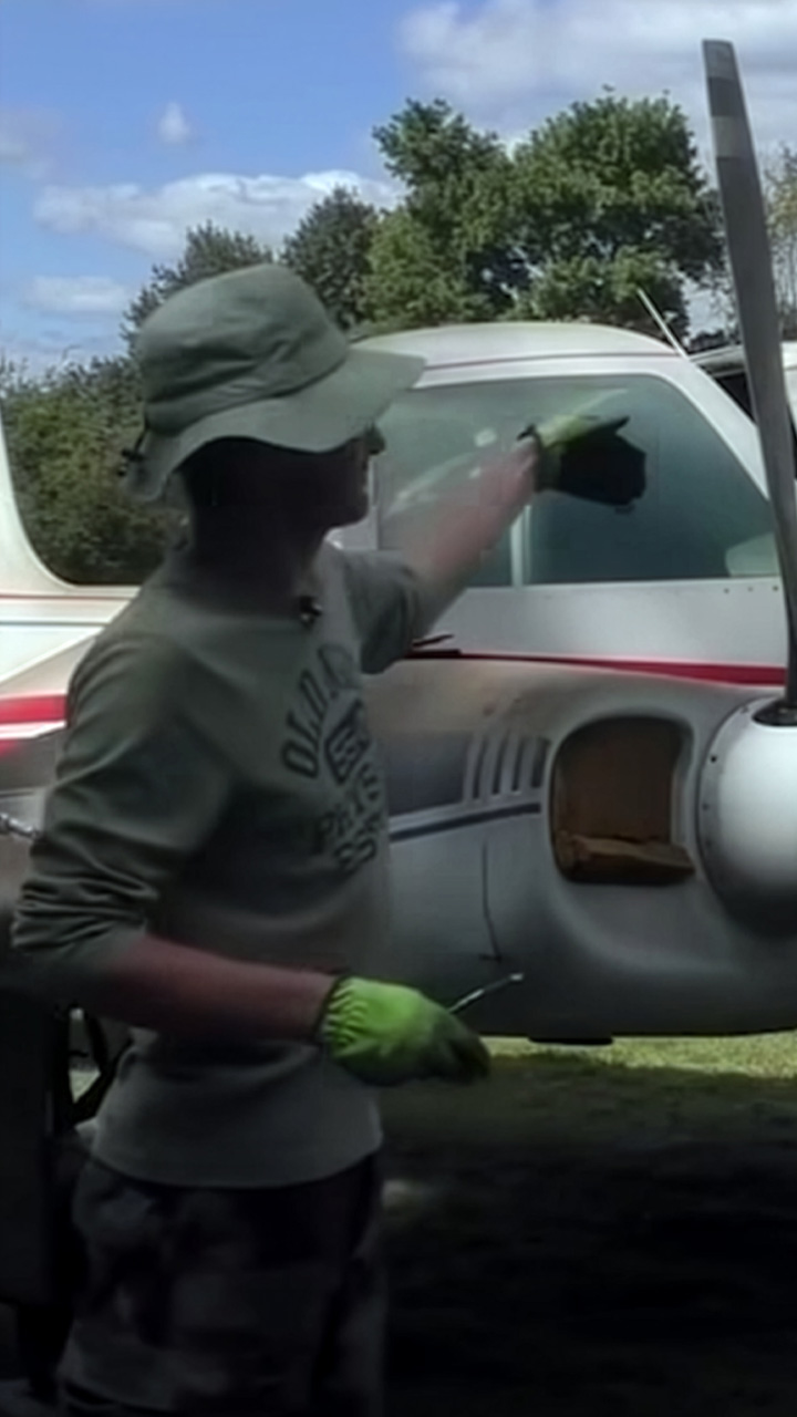 Restoring a 37-year-old aircraft