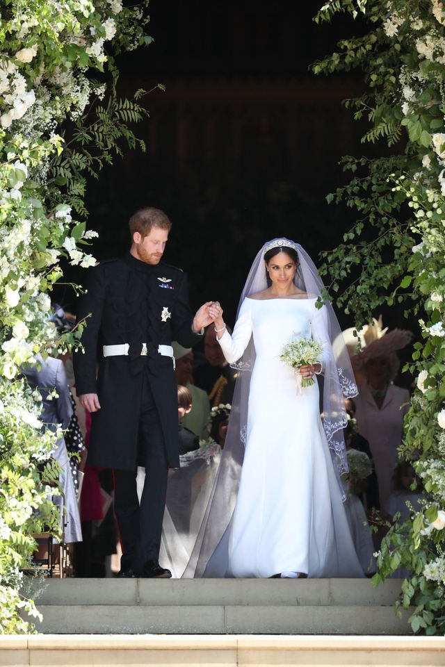 Meghan Markle shares never-before-seen wedding photos with Prince Harry ...