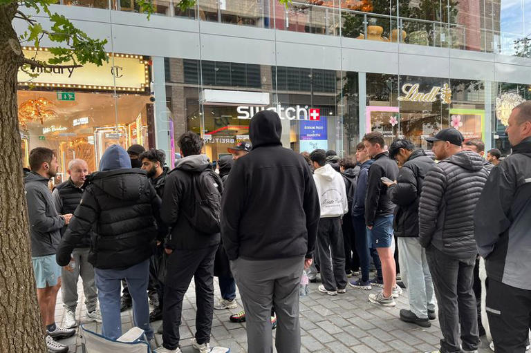 Frustrated shoppers say 'there's no reason' as large queues form in ...