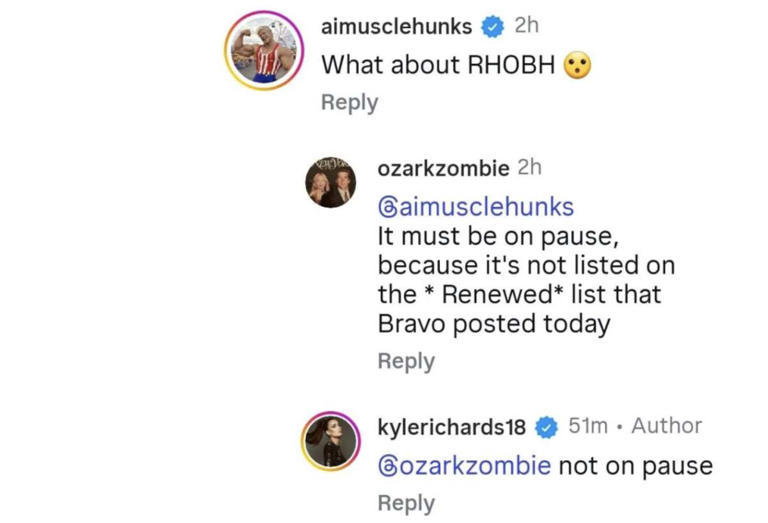 Kyle Richards shuts down 'RHOBH' pause rumors — but fans still think ...