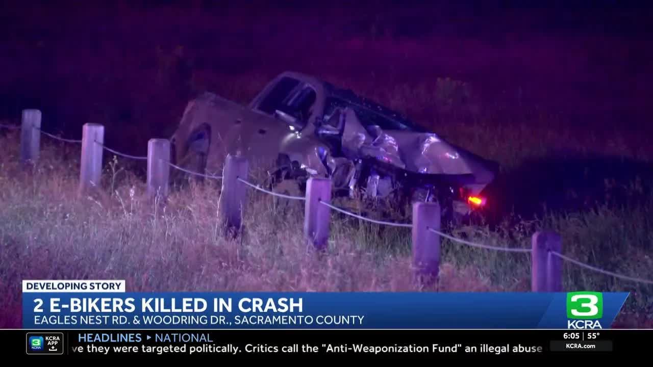 2 e-bicyclists killed by pickup truck in Mather, DUI suspected