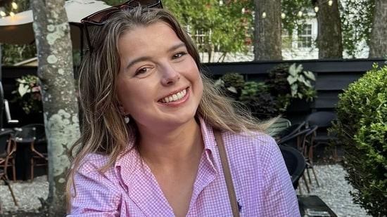 Cup of water: Journalist Helle Lyng, who questioned PM Modi in Norway ...