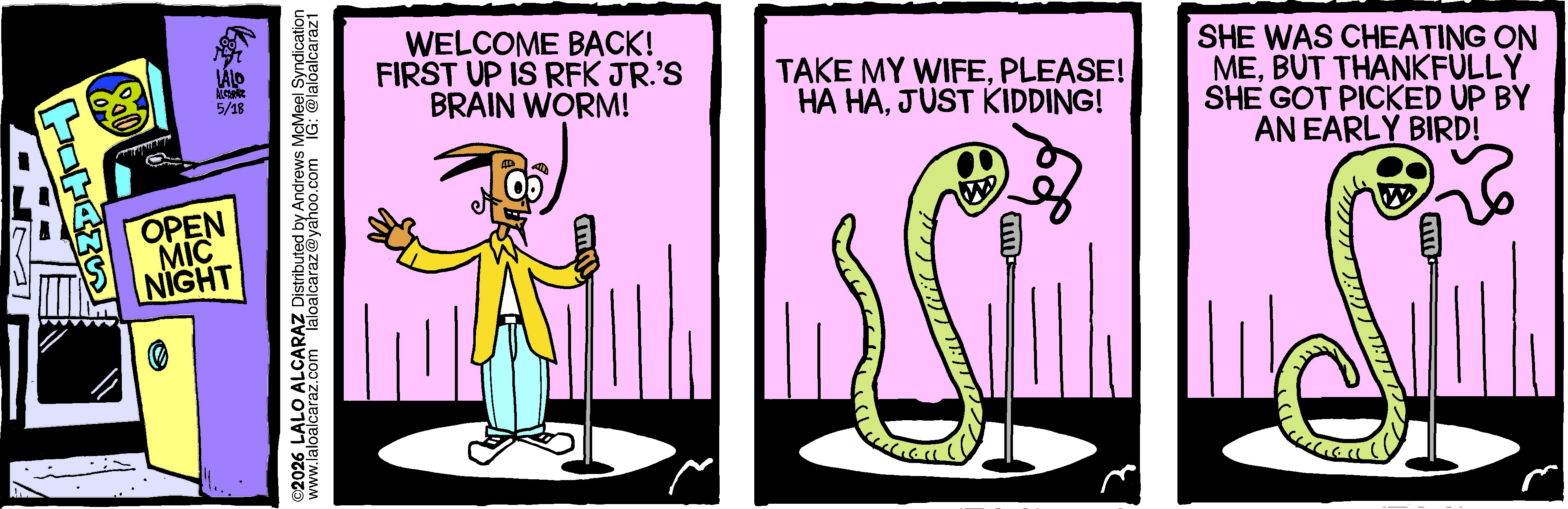 La Cucaracha by Lalo Alcaraz