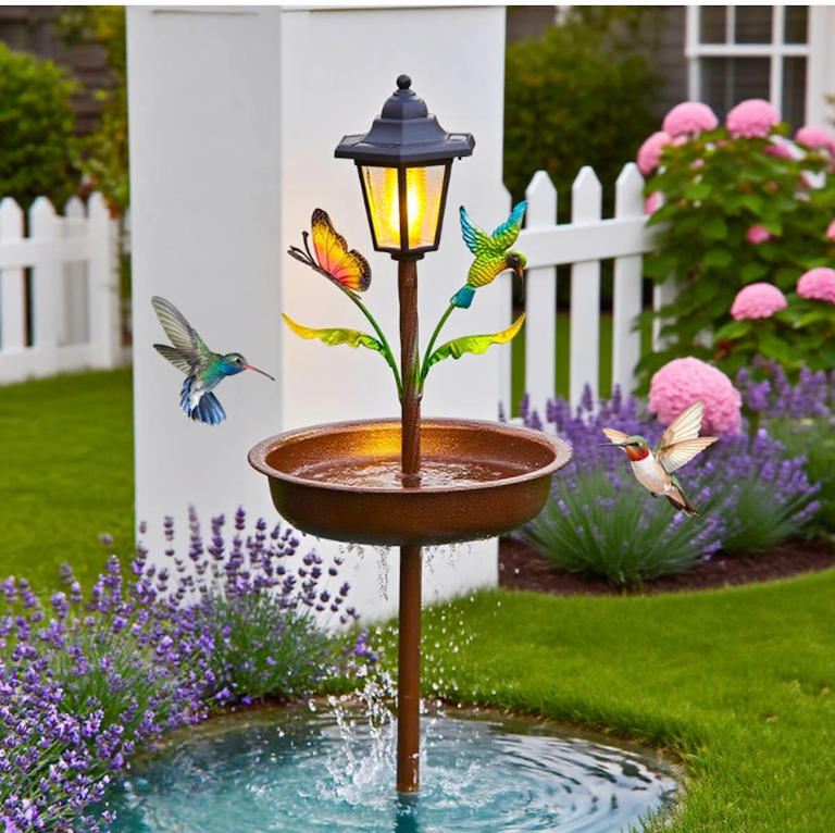 Discover Walmart's $27 solar light bird bath: A stylish addition to ...