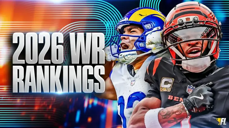 Fantasy football wide receiver rankings for 2026: Ja'Marr Chase, Malik ...