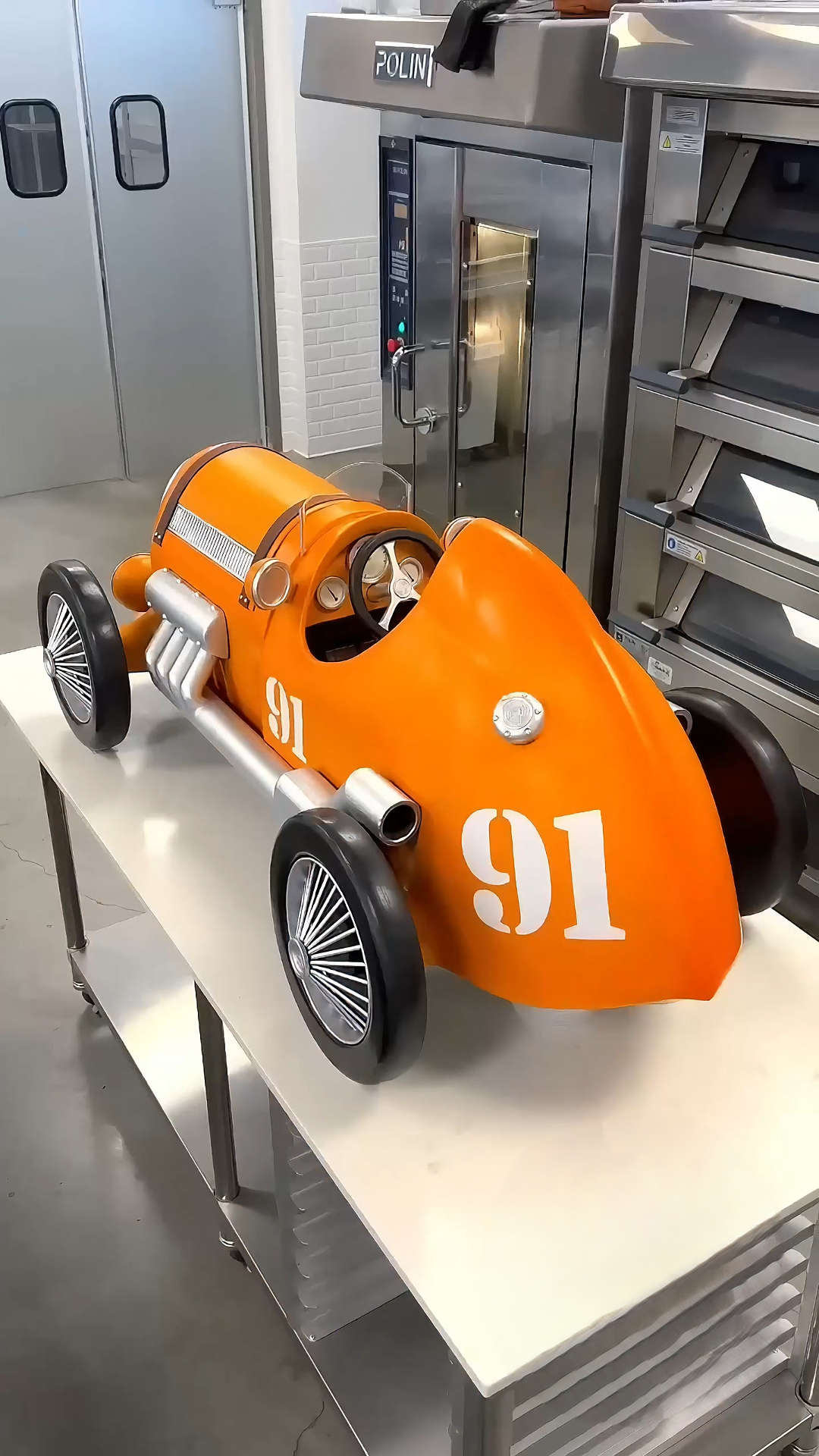 Chocolate race car!
