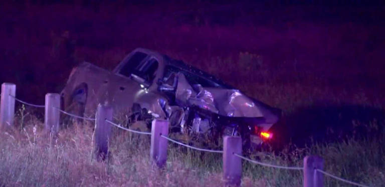 24-year-old arrested after speeding pickup truck fatally hits 2 e ...