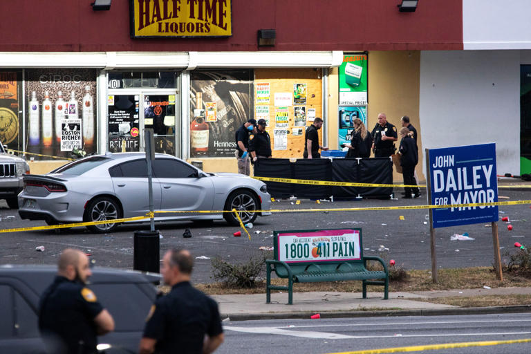 Two men accused in Half Time Liquors shooting to stand trial this week