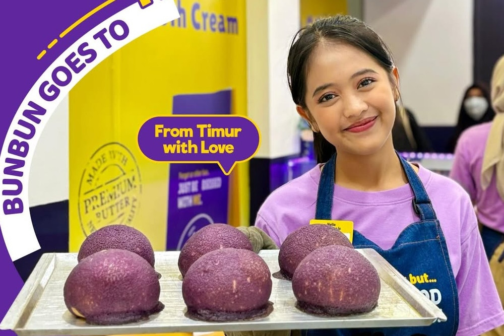 Tarobun, roti ungu viral yang bikin penasaran