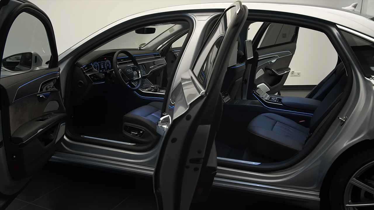 Audi A8 L brings executive sedan comfort inside for €97,830