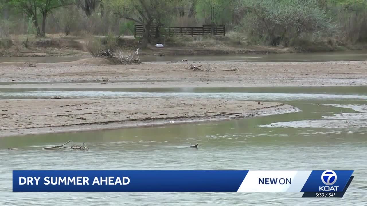 Low water levels expected across New Mexico ahead of Memorial Day weekend