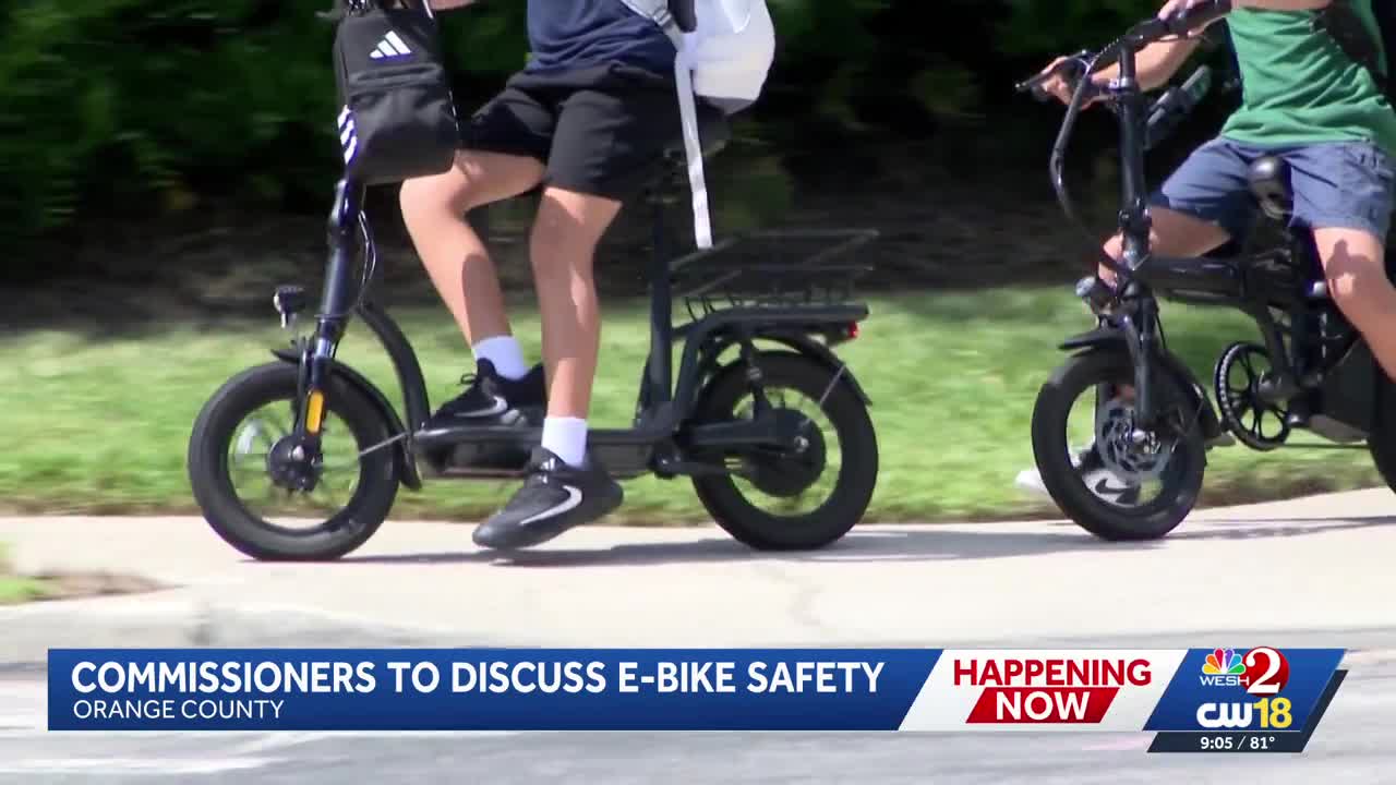 Orange County to discuss e-bike, e-scooter safety rules after 13-year ...