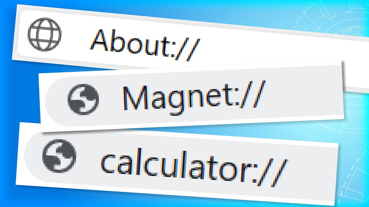 Weird URL protocols most users have never seen