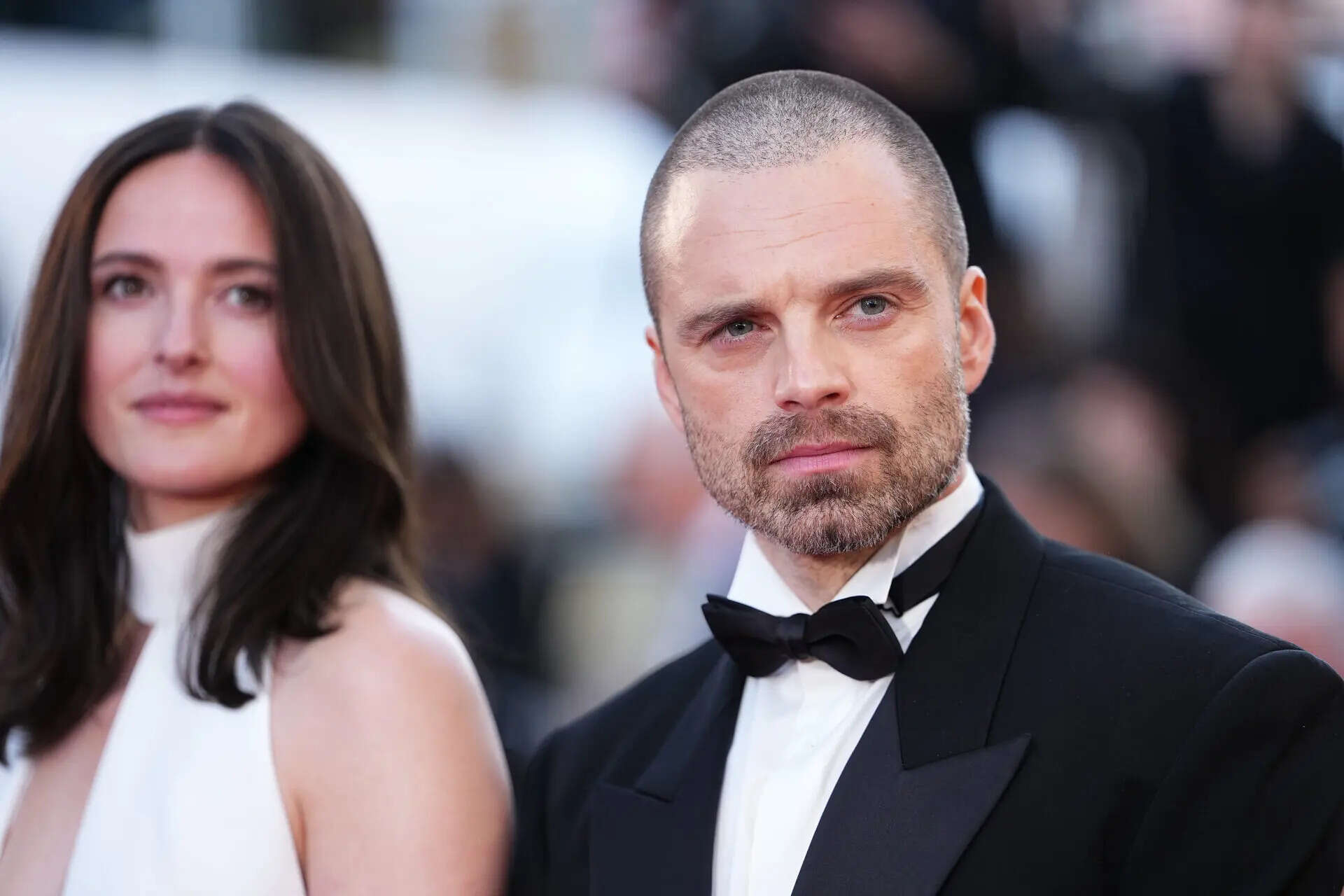 Sebastian Stan and Renate Reinsve tear up as 'Fjord' gets 10-minute ...