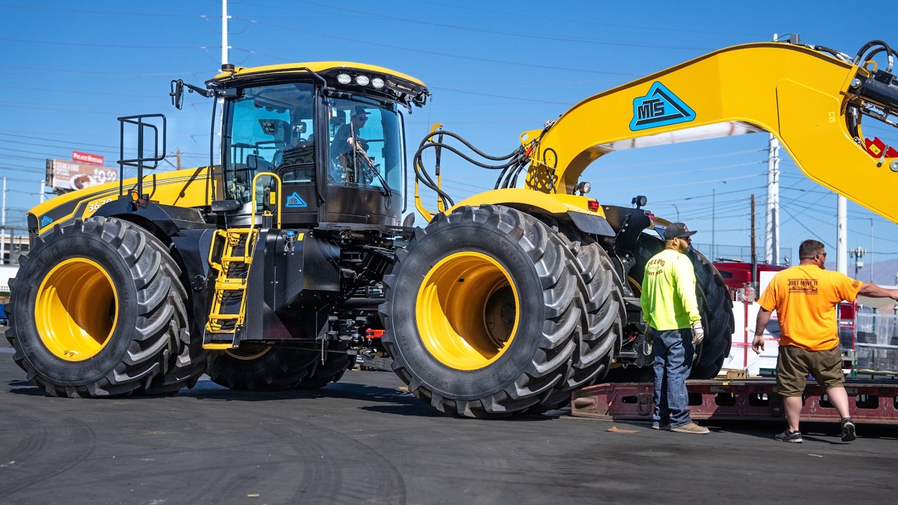 Extreme terrain tractor built for large-scale farming and hauling