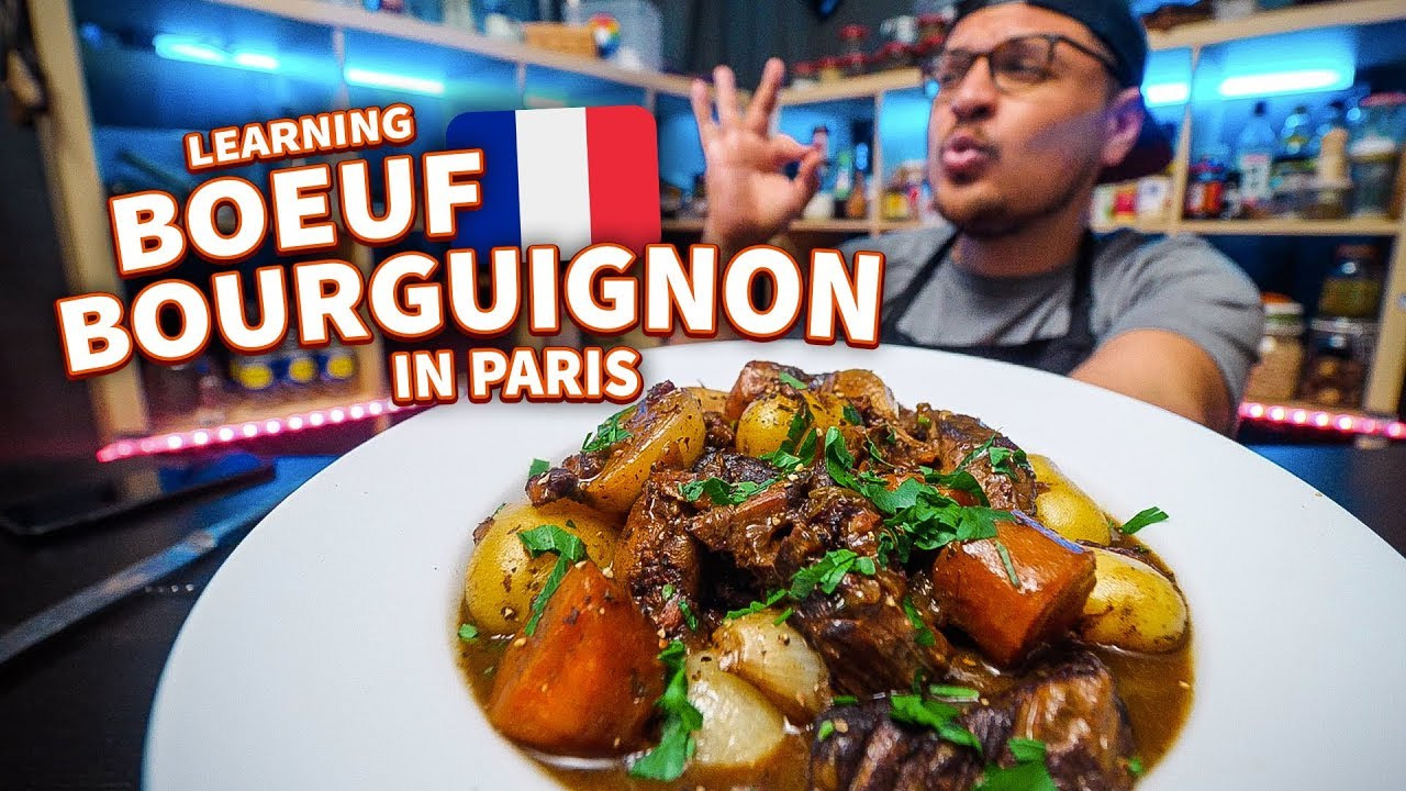 Paris Food Journey: Croissants, Escargot, Baguette & Beef Burgundy