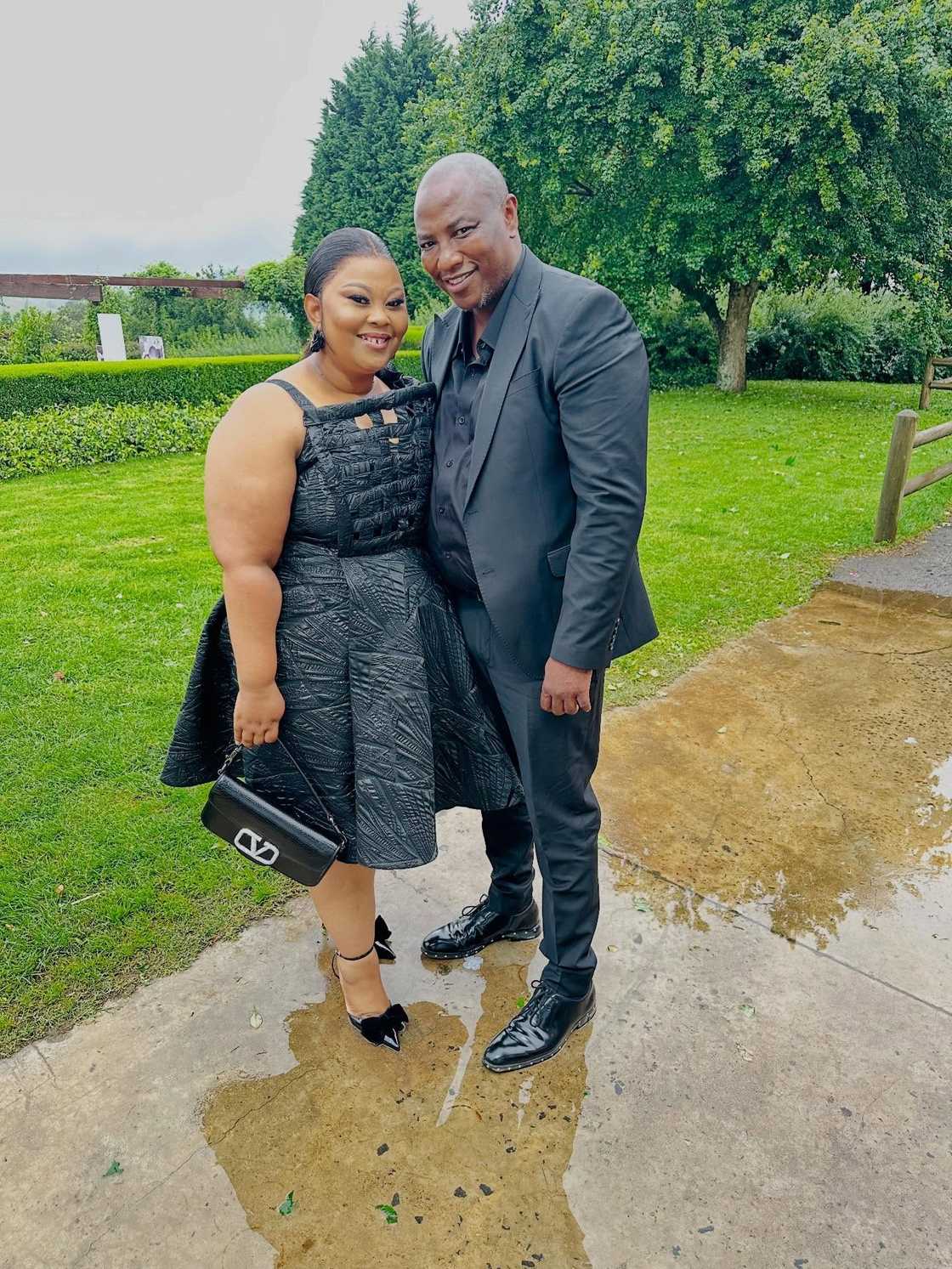 Here's how Musa Mseleku's wife Mayeni put an admirer in their place