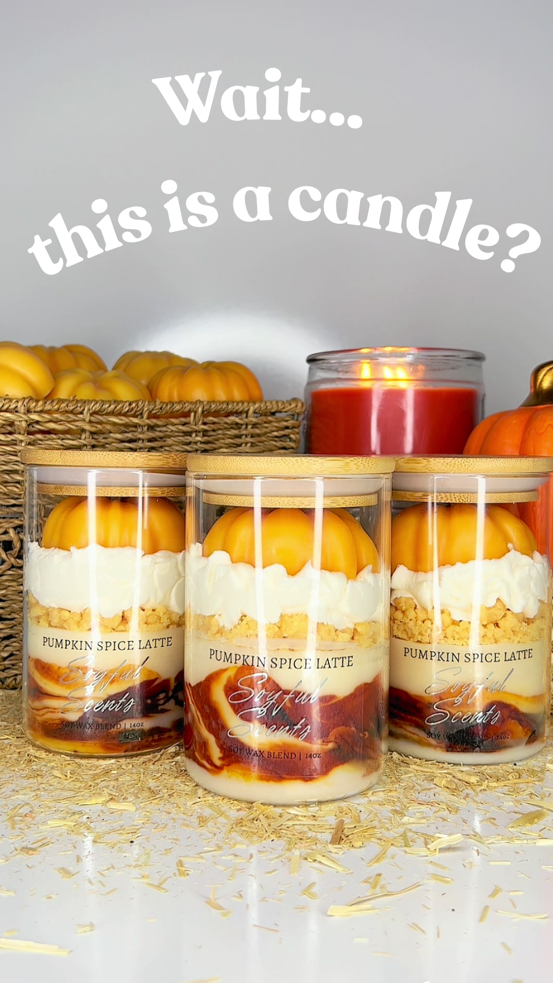 Why these pumpkin spice candles look almost too real