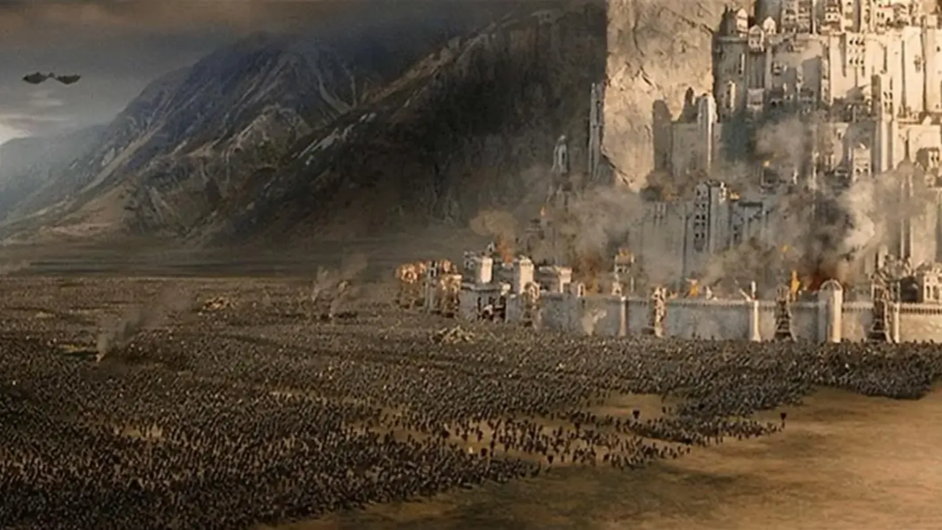 The siege of Gondor reimagined through the brutal reality of medieval ...