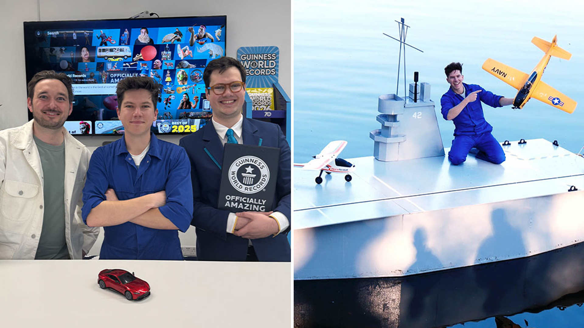 Engineer James Whomsley's RC world records explored on the Guinness ...