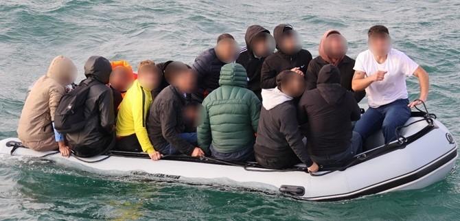 Watch: Man suspected of bringing 19 illegal migrants to the UK on ...