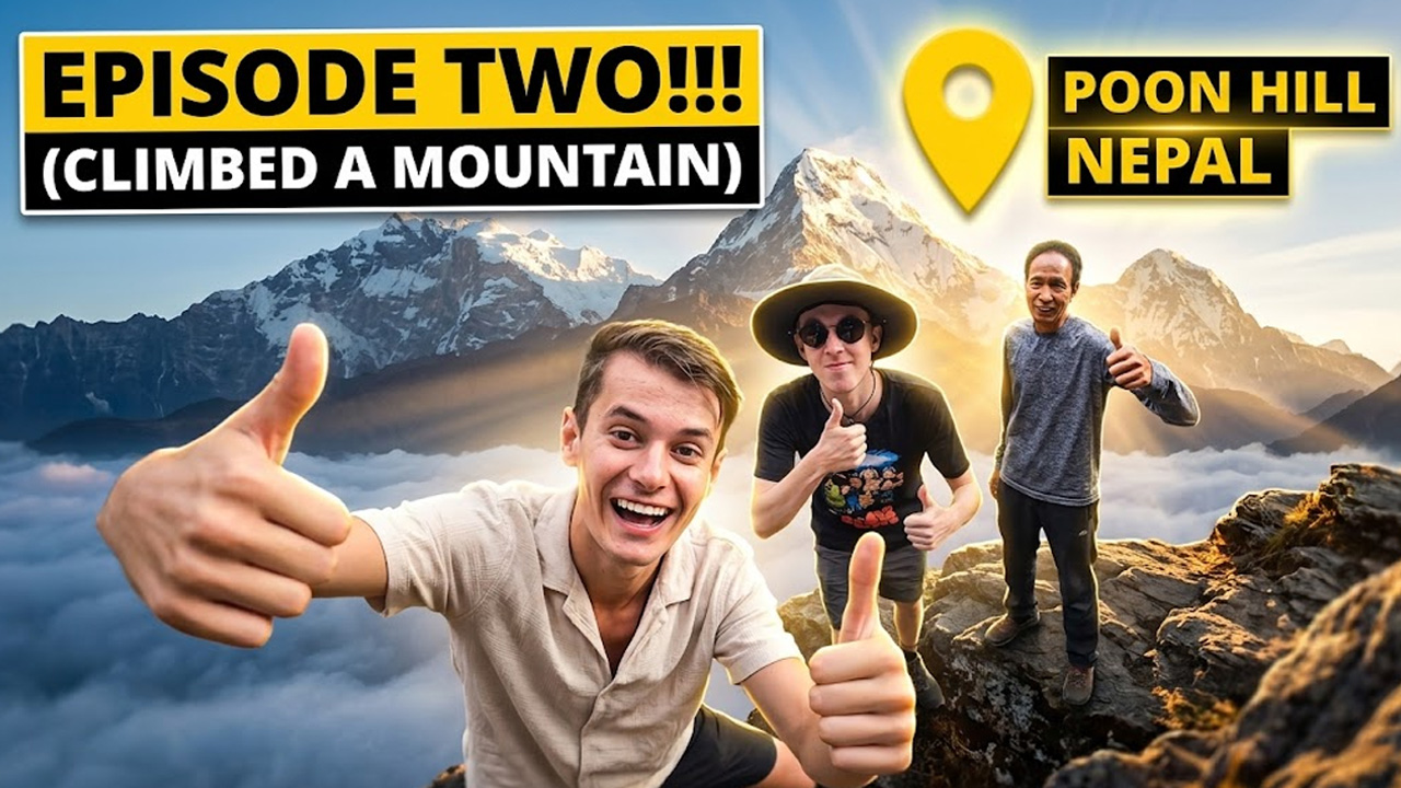 Himalayan secret trail trekking adventure in the wild mountains