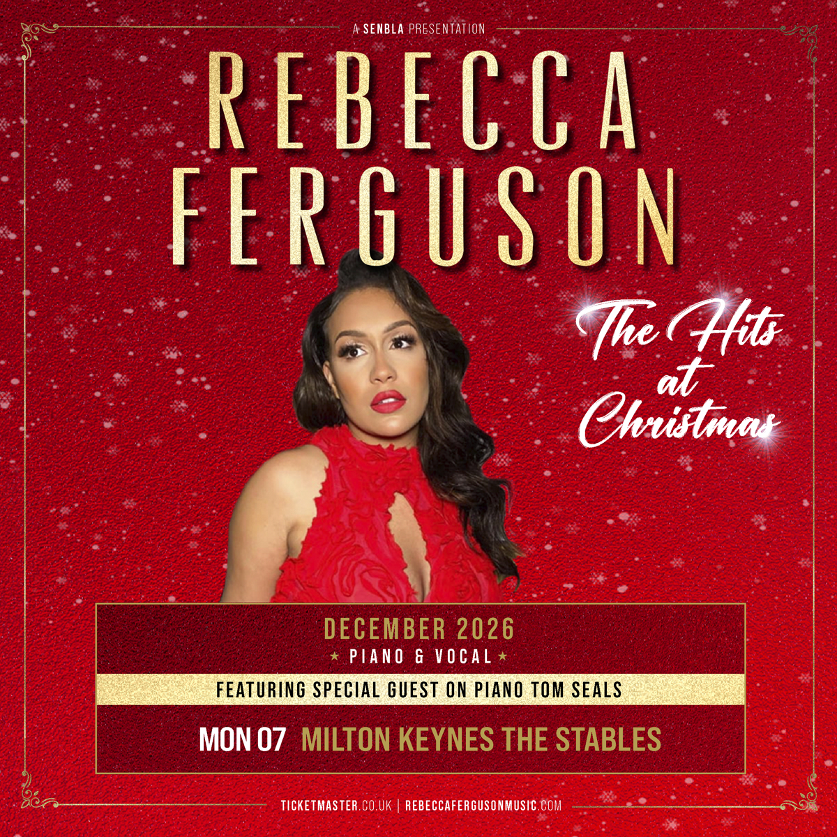 Singer-songwriter Rebecca Ferguson announces Christmas show in Milton ...