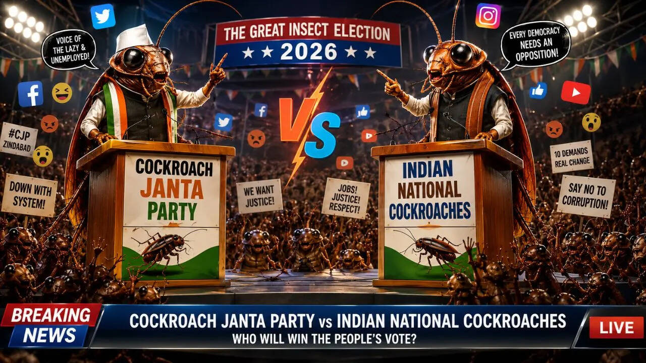 Cockroach Janta Party gets a rival; influencer launches Indian National ...