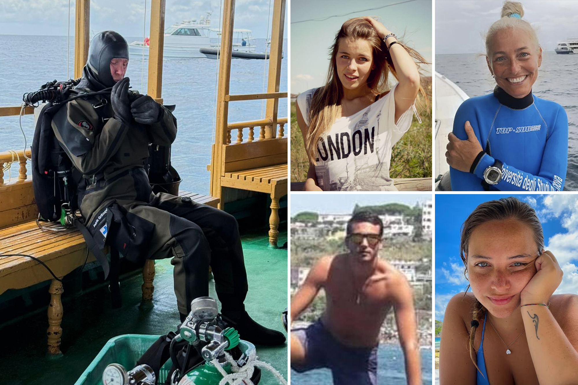 Elite divers recover bodies of two Italian tourists from underwater ...
