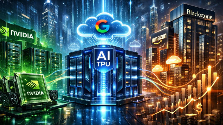 Google takes shot at Nividia and Amazon with $5 billion Blackstone AI ...