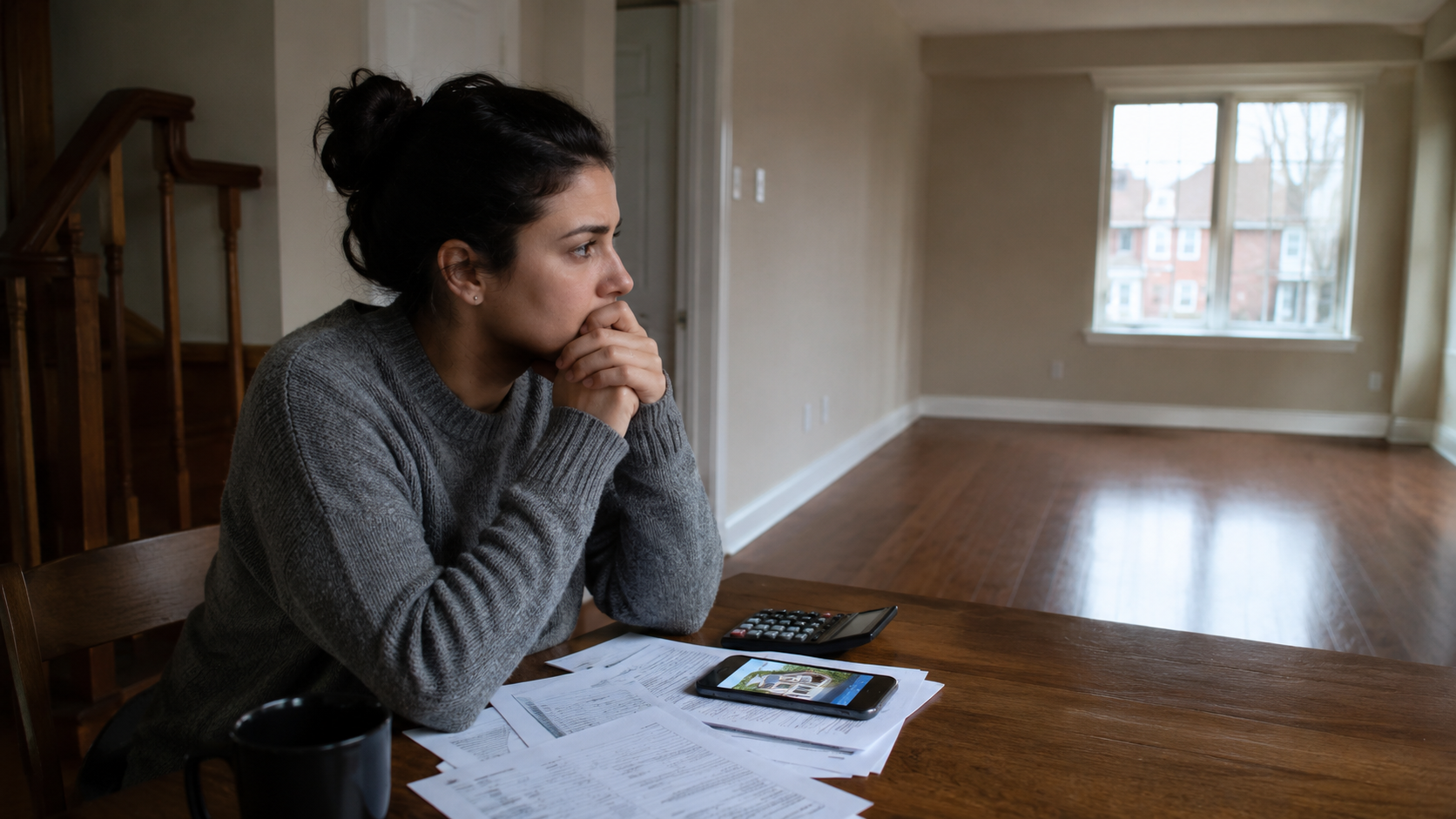 She bought the wrong house and paid for it