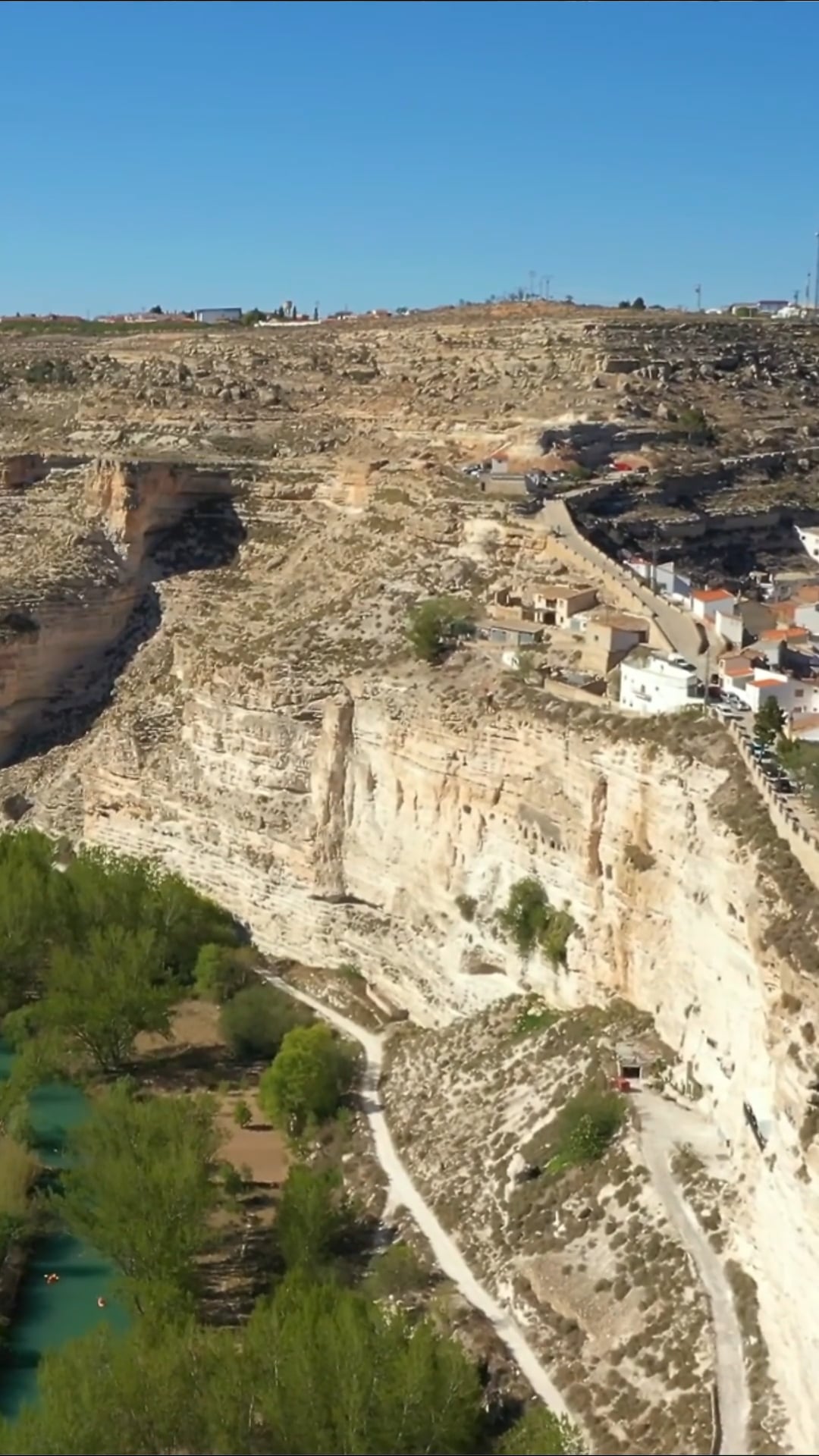 Drones capture Alcalá del Júcar: Spain's ancient Castile‑La Mancha town
