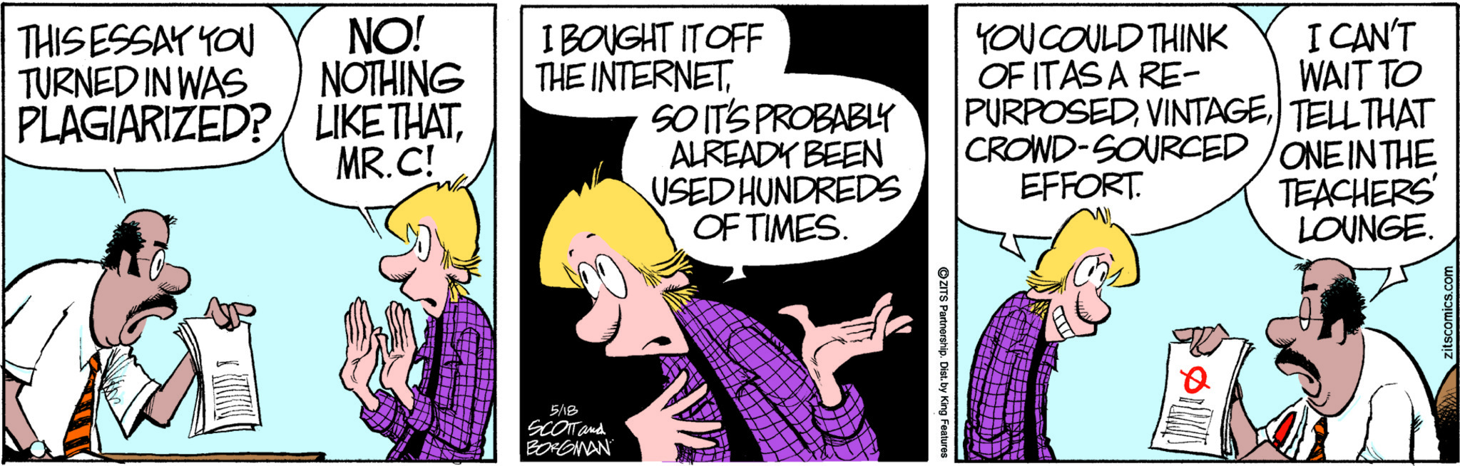 Zits by Jerry Scott and Jim Borgman