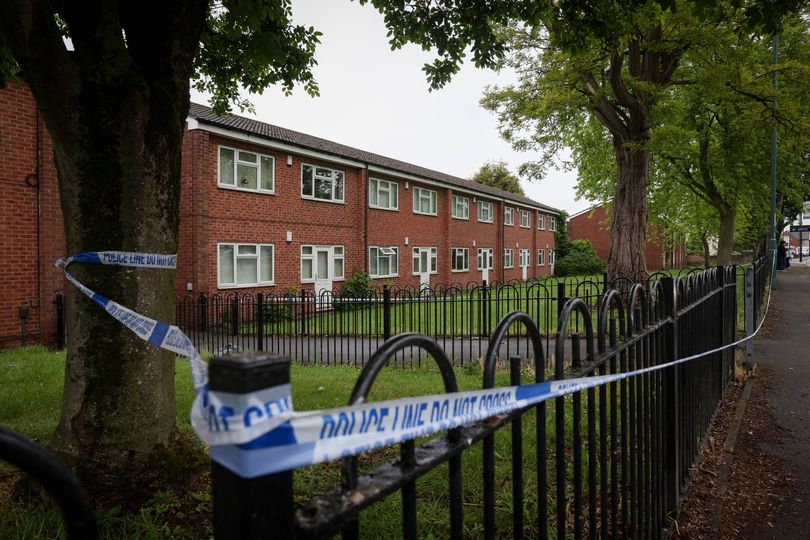 Police cordon outside Highbury Vale flats as young woman taken to hospital