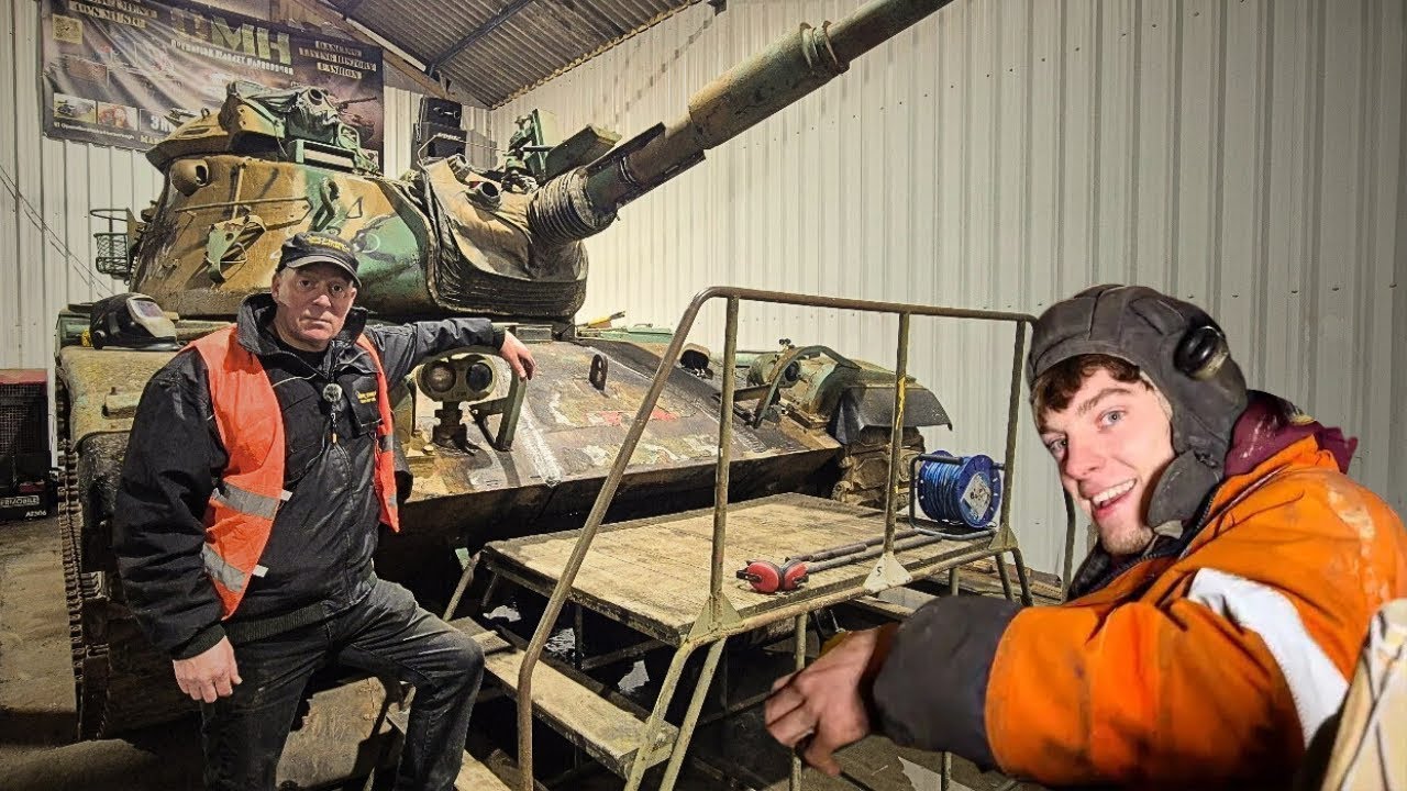 M60 tank rescue faces a critical welding turnaround