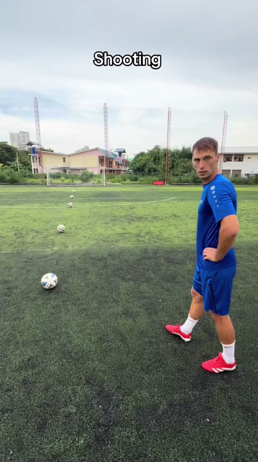 Soccer shooting practice for better finishing skills