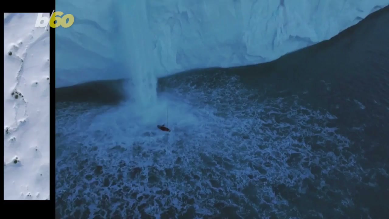 A world’s first for this Spanish kayaker who goes over this massive ...