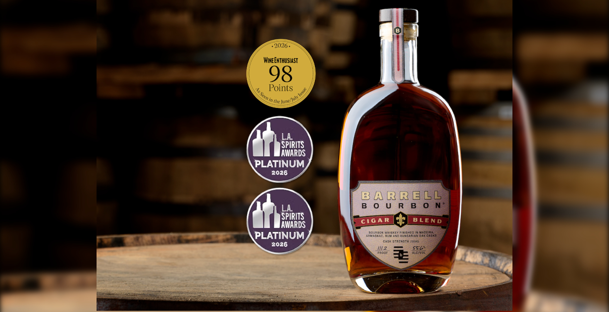 Barrell Cigar Blend Bourbon earns 98 points from Wine Enthusiast