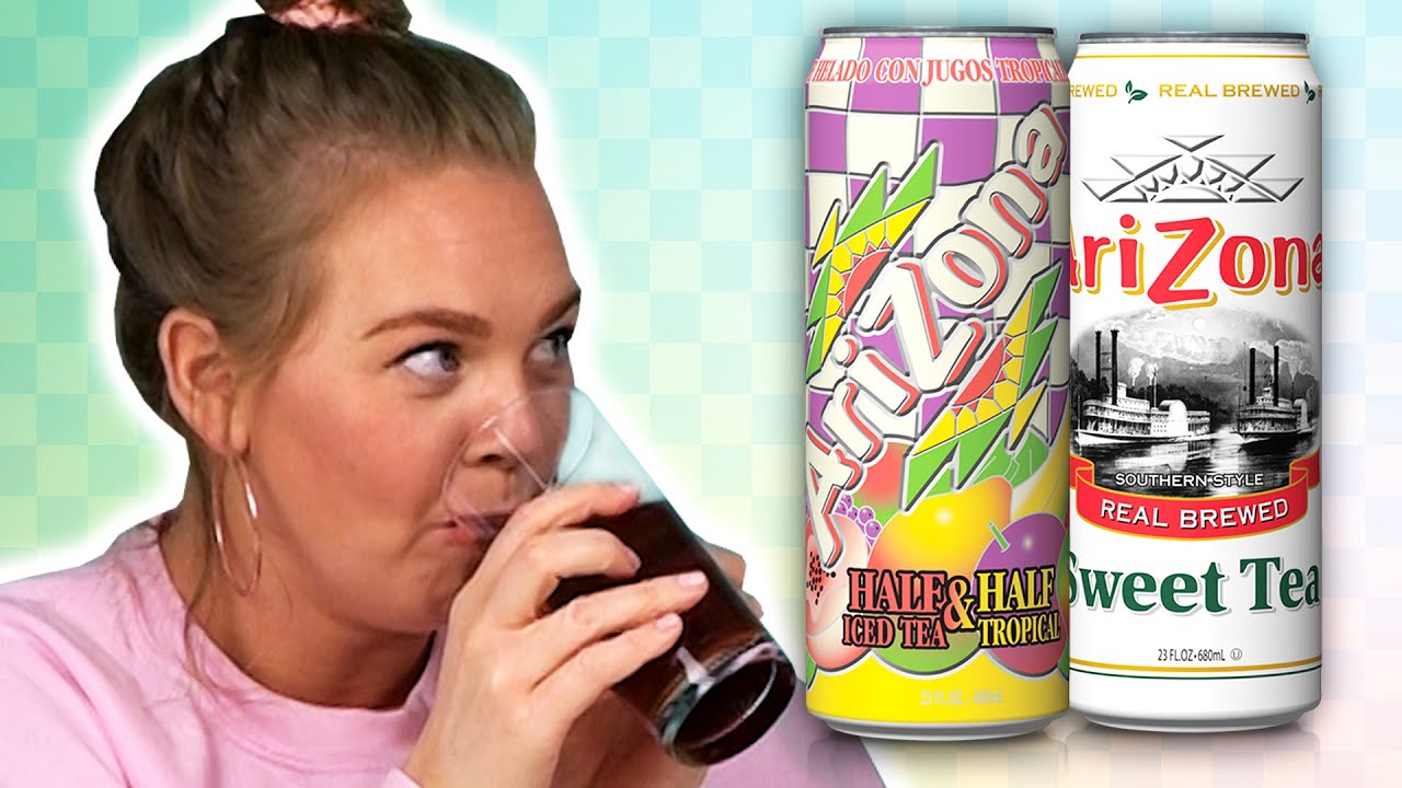 Irish people try Arizona sweet tea