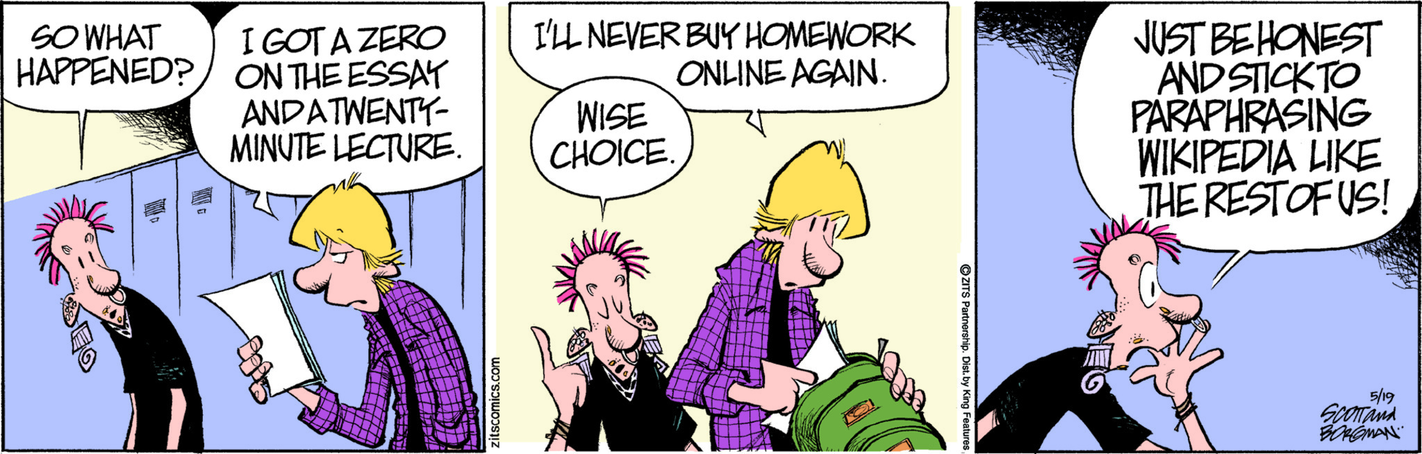 Zits by Jerry Scott and Jim Borgman