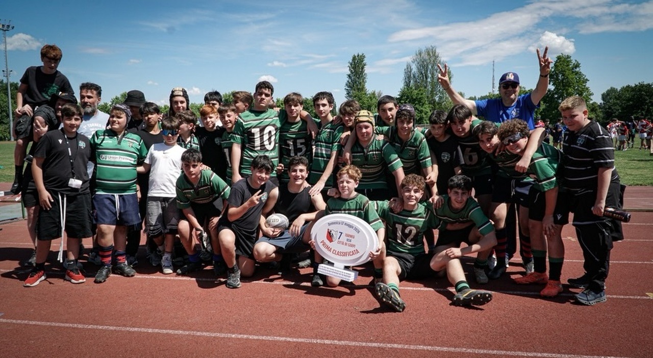 L'Under 14 del Rugby Viterbo protagonista al torneo di Carpi