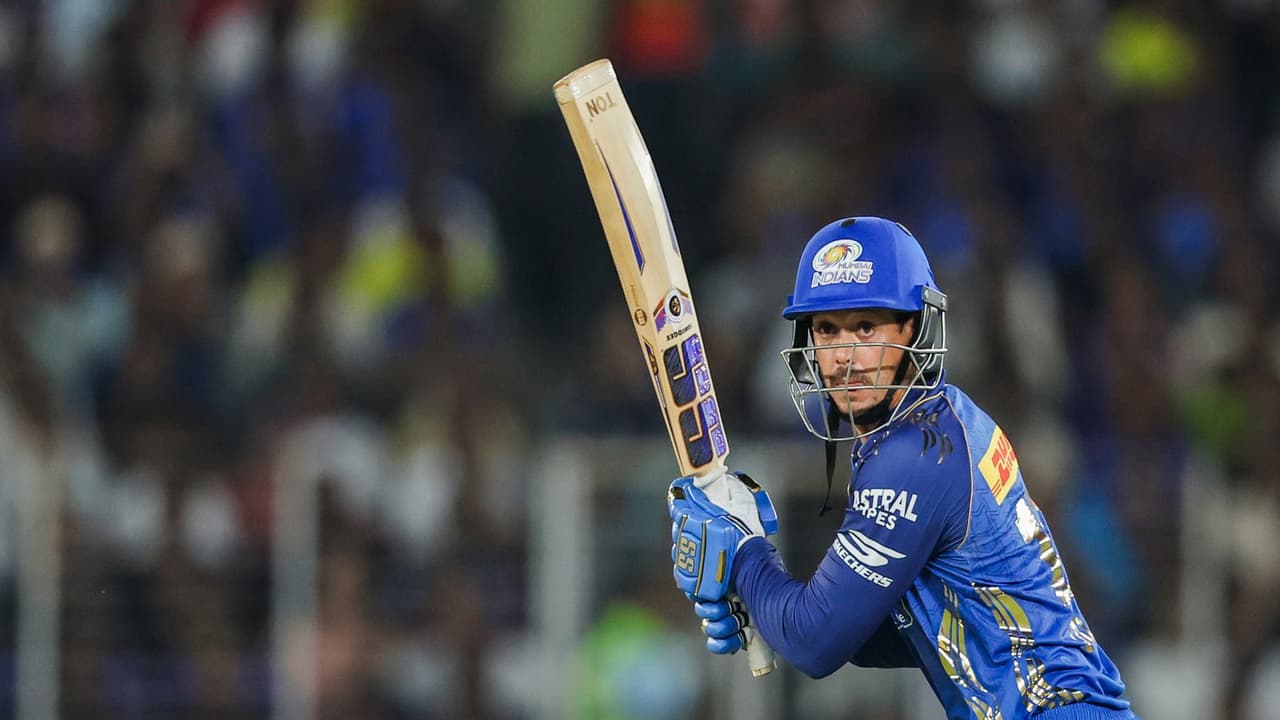 IPL 2026: MI's Quinton de Kock, Raj Bawa ruled out due to injuries
