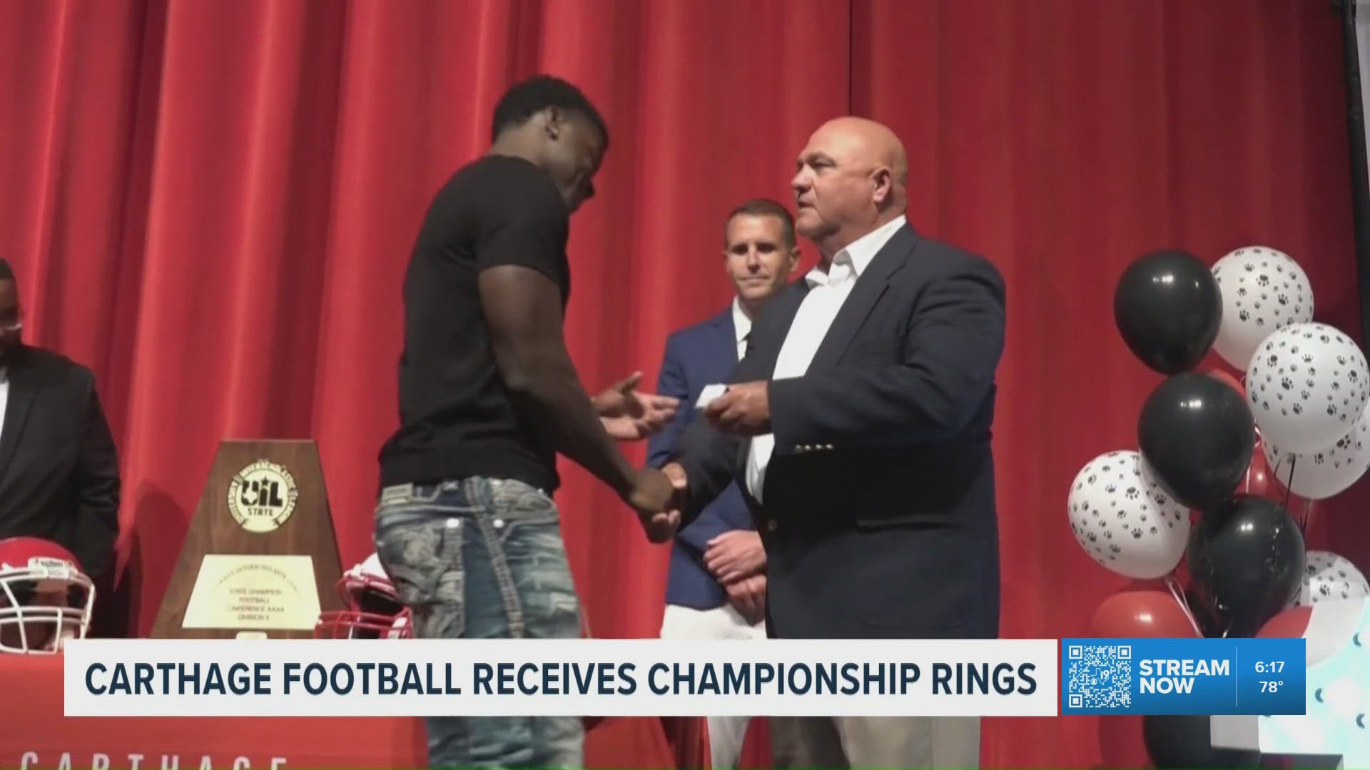 Carthage football celebrates state title rings as East Texas softball ...
