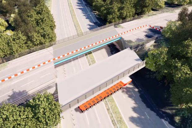 Watch: Animation shows major works on Wirral motorway bridge due to ...