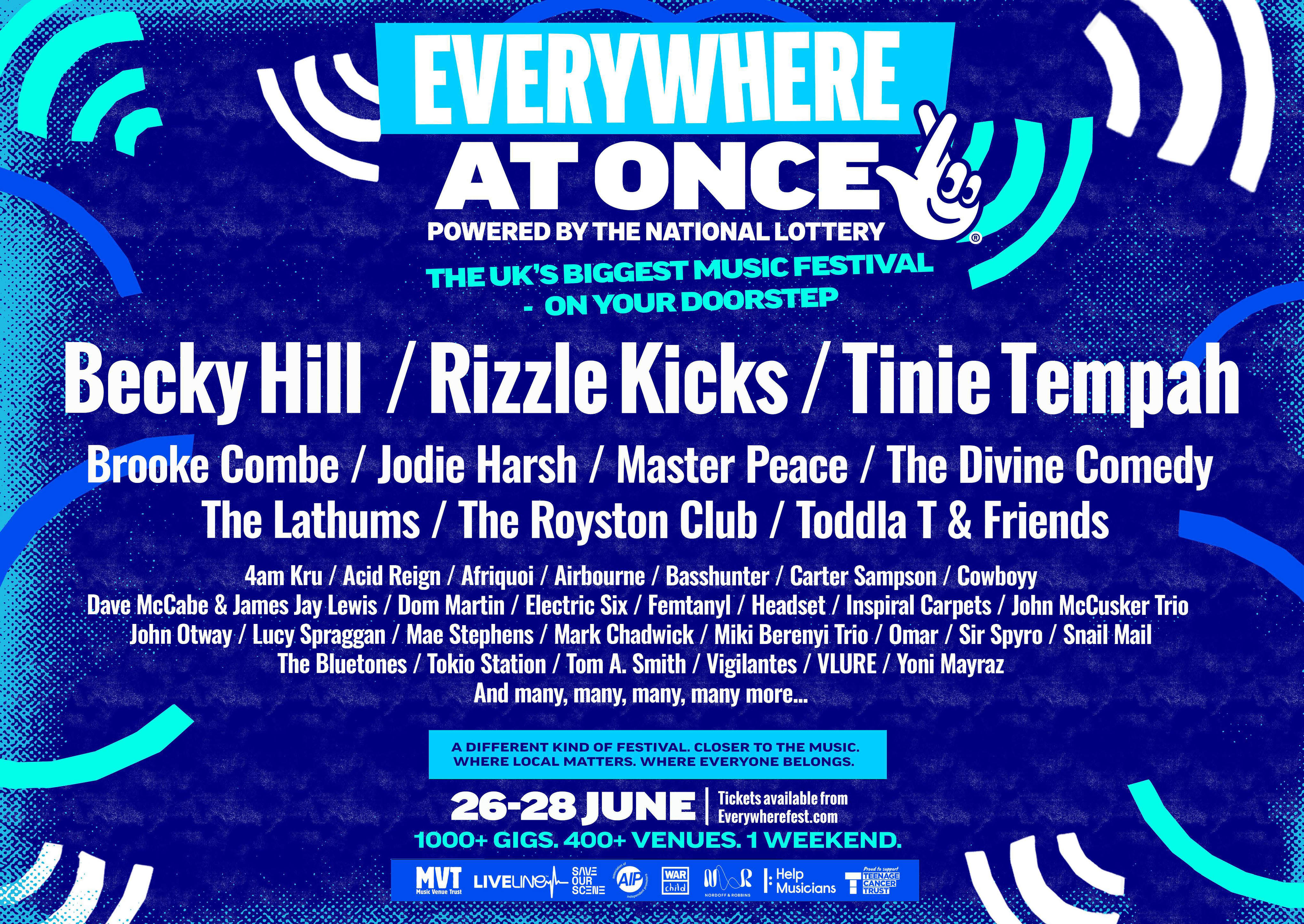 Everywhere at Once festival to bring live music weekend to Wigan venues