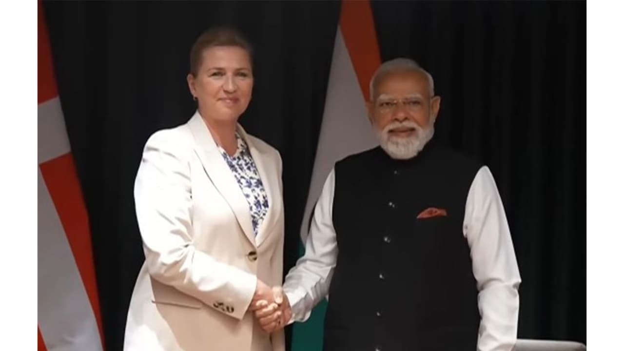 PM Modi meets Danish PM ahead of 3rd India-Nordic Summit in Oslo