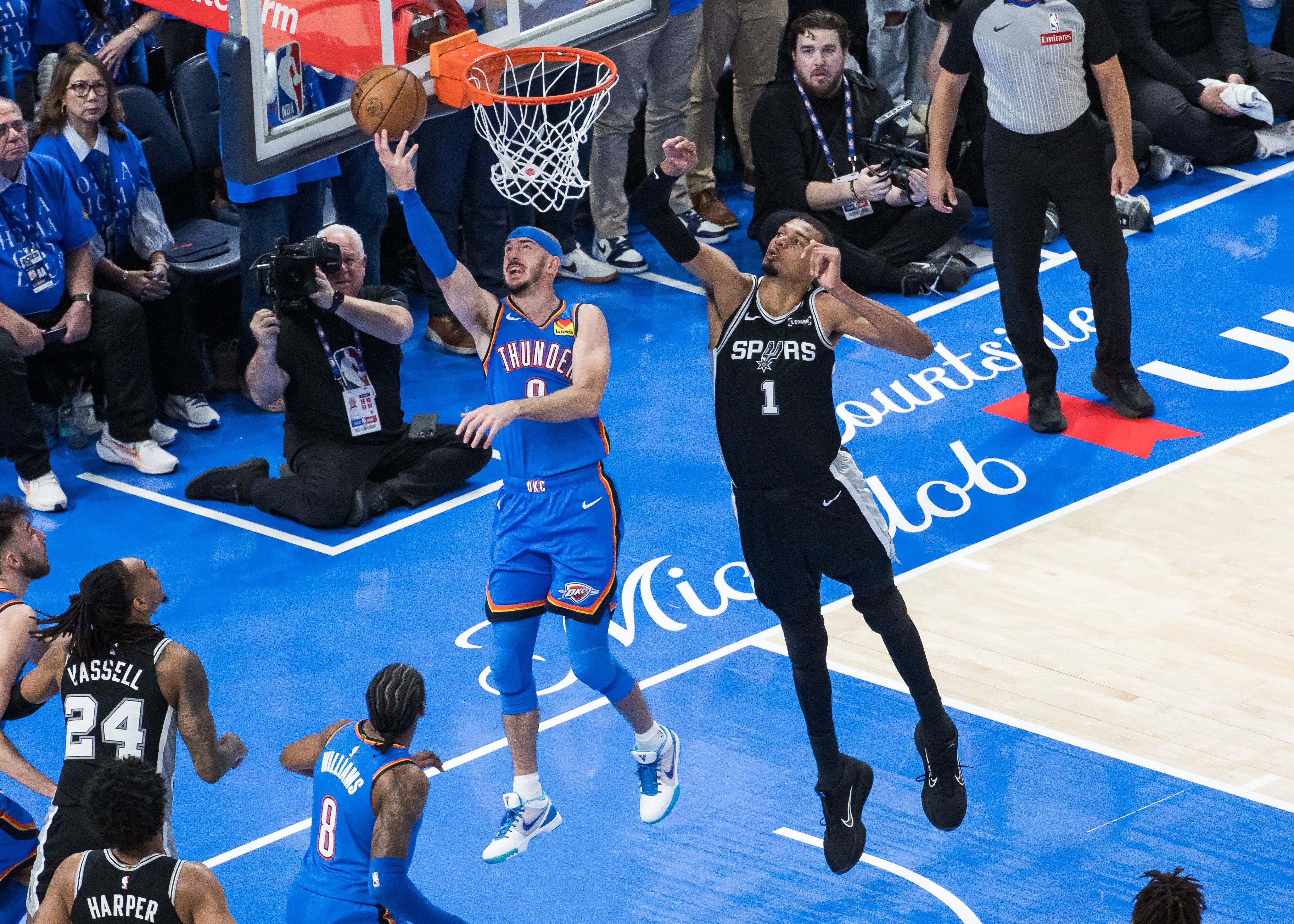 Spurs/Thunder make history for the first time in 50 years since GSW in 1976